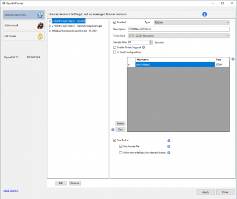 Interfacing the FlexLM license manager - KB4001a - OpenLM Software ...