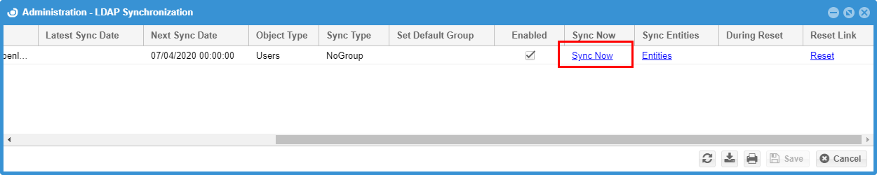 synchronisation ldap active directory